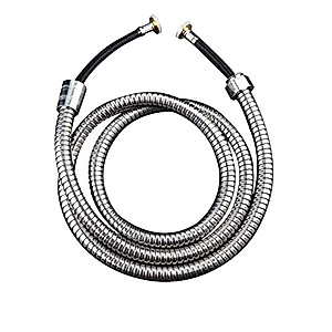 JIYTG Toilet Brush Hand Held Bidet Sprayer Stainless Steel Spraye Toilet Bidet Shower Head with Hose and Bracket Holder Bidet Spray Gun Set