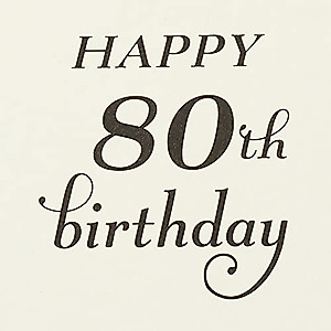 Hallmark 80th Birthday Card (Honor You Today) (5RZB2007)