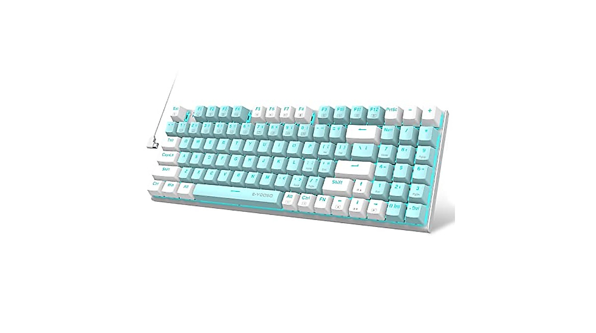 E-YOOSO Mechanical Keyboard - Compact Wired & Backlit