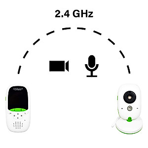 Facelake FL602 Video Baby Monitor with Night vision, Two Way Talk