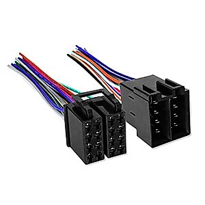 TIKSCIENCE 16 Pin Male and Female Radio Wire Harness Adapter Fit for Kenworth Freightliner Cascadia Stereo Connector, Fit for JVC Pioneer Kenwood Sony Android Amp Integration Adapter