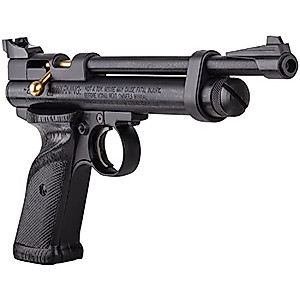 Crosman 2240 .22-Caliber Bolt Action Single-Shot CO2-Powered Air Pistol,Black