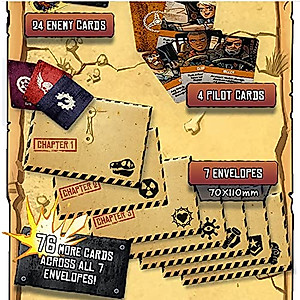 Renegade Games Studios Wreckland Run - Solo Hero Series, Renegade Games, Ages 10+, 1 Player Solo Campaign Game, 30-45 Min Per Campaign, Medium