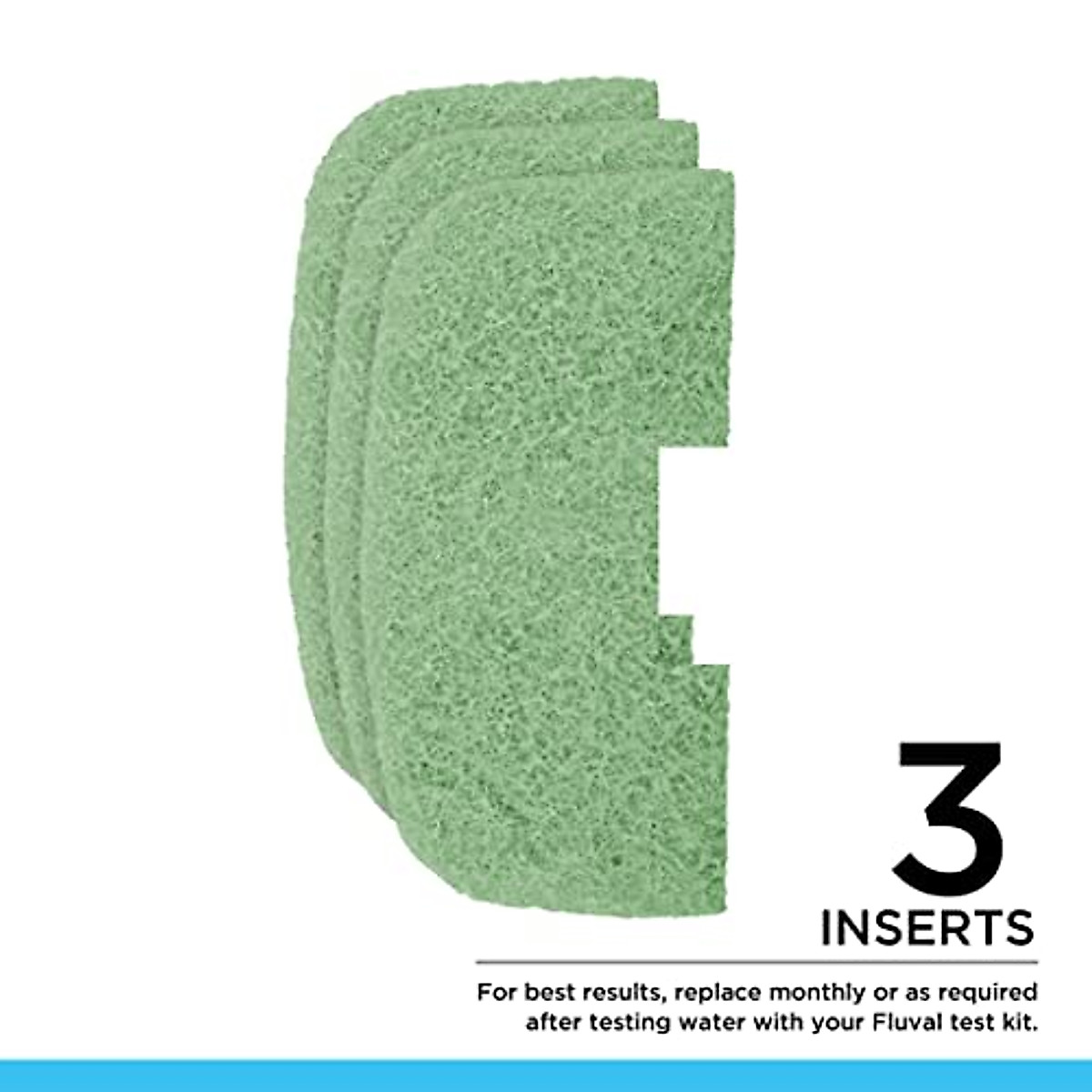 Fluval 107/207 Phosphate Remover Pad, Replacement Aquarium Canister Filter Media, 3-Pack