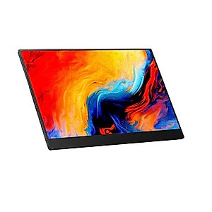 Portable Monitor-2021 Portable Screen 15.6'' IPS 1080P 60Hz Ultra-Slim Type-C & HDMI Second Screen/Mini HDMI Dual Computer/PC/Gaming Monitor, Compatible with Laptop/PC/PS4/Xbox/Switch/Phone/DVD Player