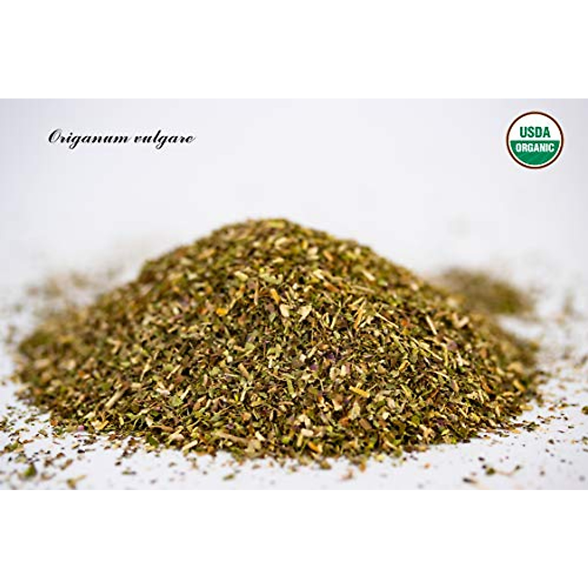 Oregano Tea 8Oz - 100% CERTIFIED Organic (USDA seal) Oregano Cut & Sifted Loose Leaf Herbal Tea (Origanum Vulgare) in Kraft BPA free Resealable Bag (100+ Cups)