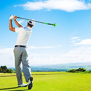 ProActive Sports F4 Tempo & Flexibility Golf Swing Trainer | Warm-Up Stick Training Aid for Improved Strength, Timing, Distance, Flex, and Consistent Swing