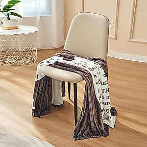 Dad Blanket from Daughter - Fathers Day Dad Gifts from Daughter Dad Happy Birthday Gift Ideas Cool Funny Thanksgiving Christmas Valentines Gifts for Daddy Stepfather Unique Throw Blankets (50x60 inch)