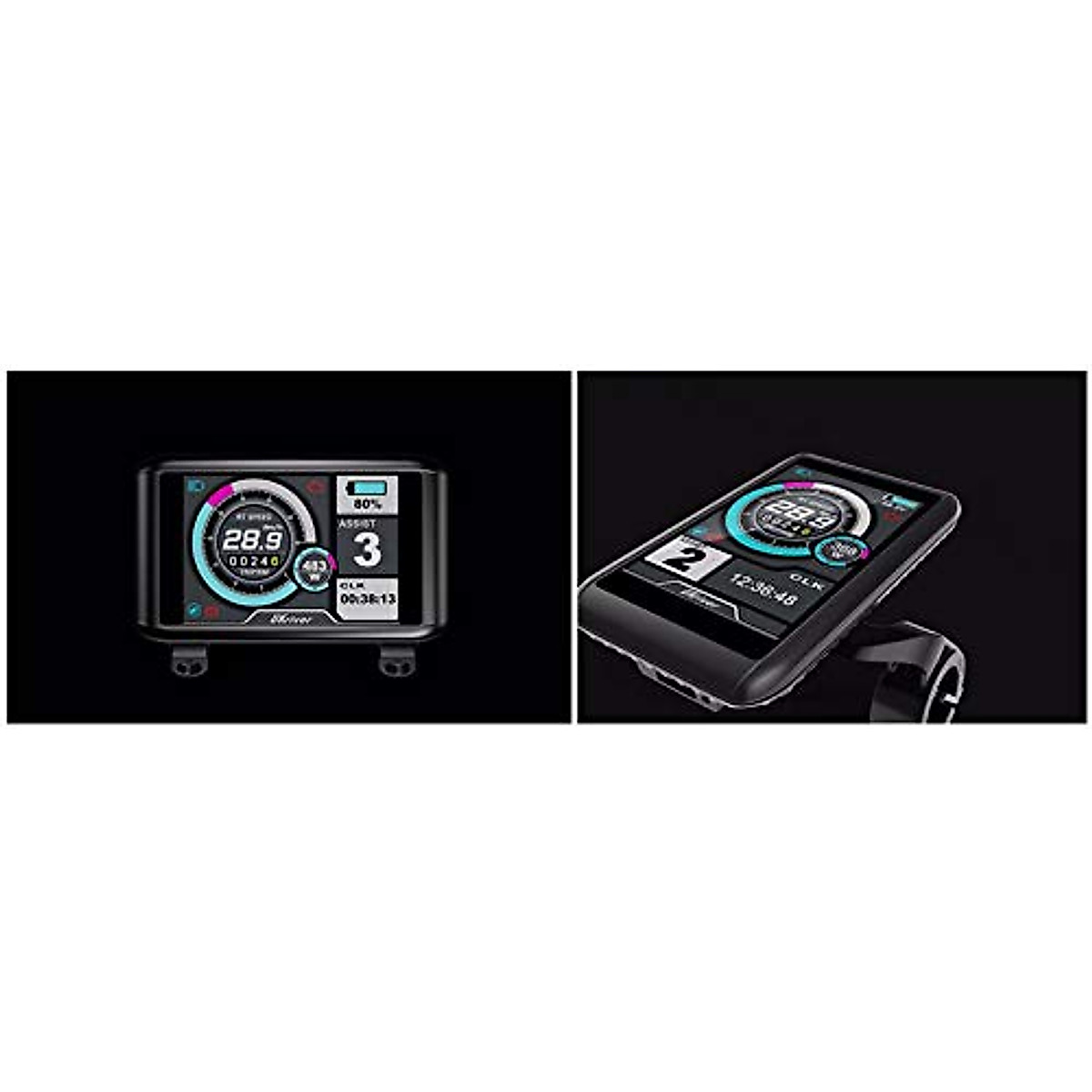 NBPOWER QS 3000W Brushless Hub Motor,72V 80A Sabvoton programmable Controller, TFT Color Display,with PAS and Alarm, 3000W Electric Bike Conversion Kit (26inch Rear)