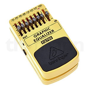 Behringer EQ700 7-Band Ultimate Graphic Equalizer Pedal