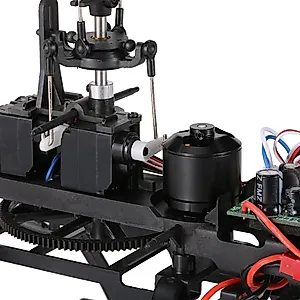 GoolRC RC Helicopter, WLtoys V950 Remote Control Helicopter, 2.4GHz 6 Channel RC Aircraft with 3D 6G System, Brushless Motor, Flybarless, RTY Ready to Fly for Kids and Beginners