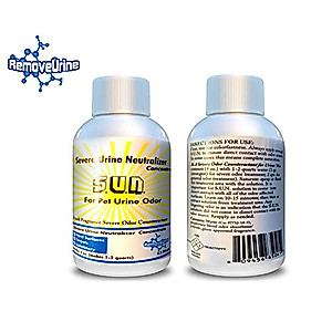 REMOVEURINE Pet Odor Eliminator for Home & Urine Destroyer - Pet Urine Odor Eliminator Spray - Urine Remover for Dogs and Cats - Pet Carpet Cleaner Solution