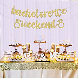 Sursurprise Bachelorette Weekend Banner, Bach Weekend Decorations Destination Bachelorette Party Bridal Shower Engagement Wedding Supplies