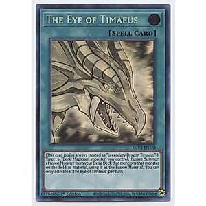 YU-GI-OH! The Eye of Timaeus - GFP2-EN183 - Ghost Rare - 1st Edition