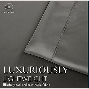 Danjor Linens Bed Linen Set with Deep Pockets - Breathable, Wrinkle Free Soft Bedding & Pillowcases Set, 6 Piece (Queen)