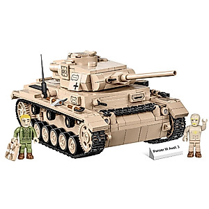 BRICKCOMPLETE COBI Set of 2: 2569 M4A3 Sherman & T34 Calliope - Executive Editon & 2562 Panzer III AUSF.J