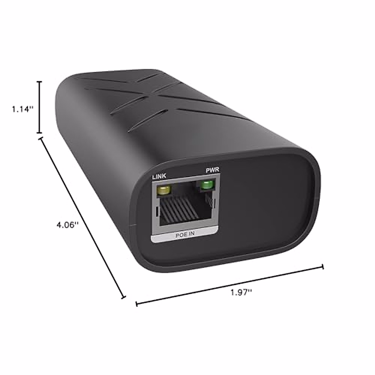 AIGWS 3 Port 10/100/1000M PoE Extender Switch 1 in 2 Out, Unmanaged Power Over Ethernet Repeater, IEEE 802.3 af for Security PoE IP Camera, VoIP Network (Gigabit)