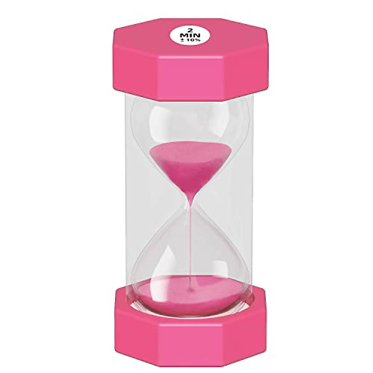 YLTIMER 2 Minute Sand Timer - Colorful & Unbreakable