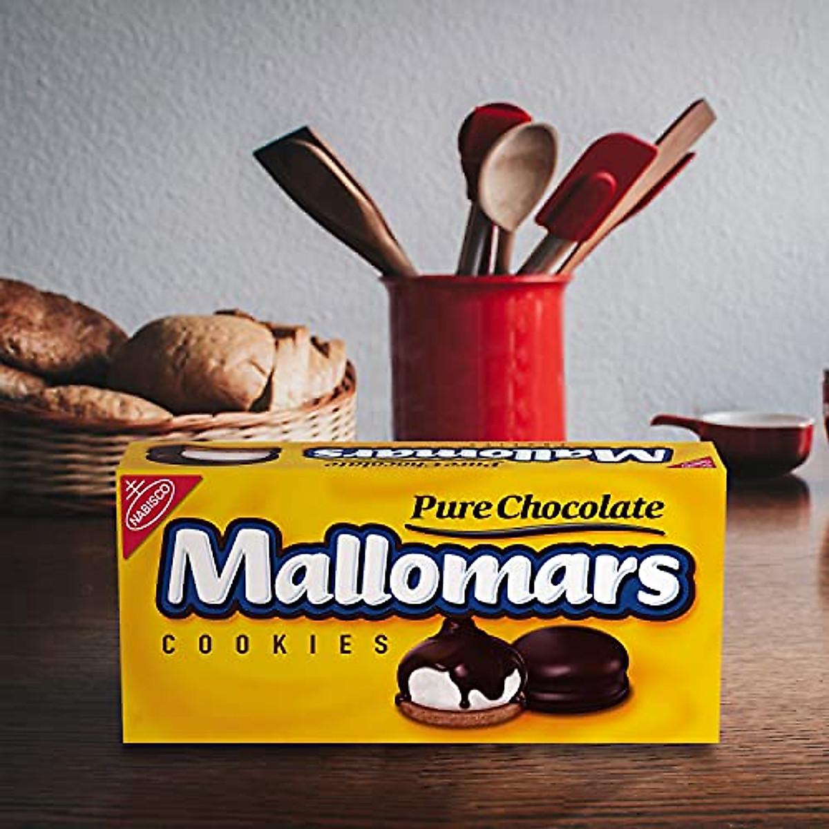 Mallomars Pure Chocolate Cookies, 8.2 oz