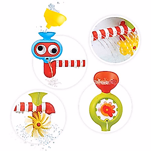 Yookidoo Kids Bath Toy - Submarine Spray Station - Battery Operated Water Pump with Hand Shower for Bathtime Play - Generates Magical Effects (Age 2-6 Years)
