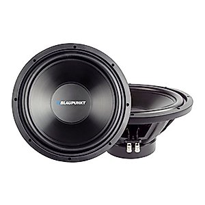 Blaupunkt 12" Single Voice Coil Subwoofer with 800W Power (GBW120) BLACK