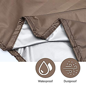 POPETPOP Travel Accessories Bird Cage Cover Washable Outdoor Parrot Bird Cage Cover Universal Birdcage Cover for Parakeets Budgies Macaw Conures Cockatiel Cage Cover Outdoor Canopy