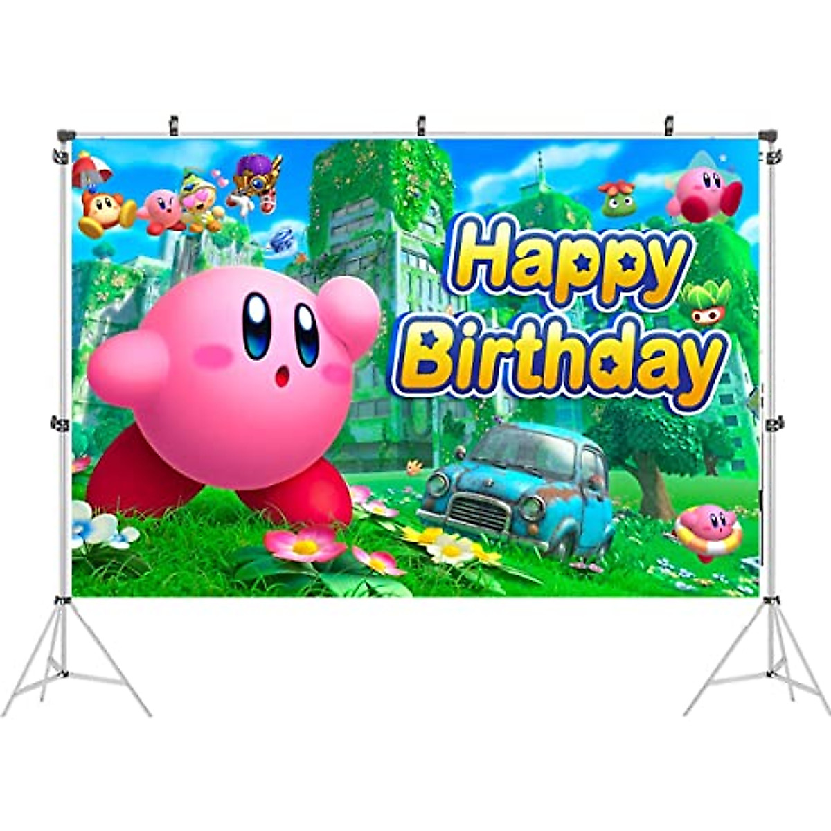 Happy Birthday Backdrop, Birthday Party Decorations Party Supplies Happy Birthday Banner Movie Theme Party Decorations Photography Background