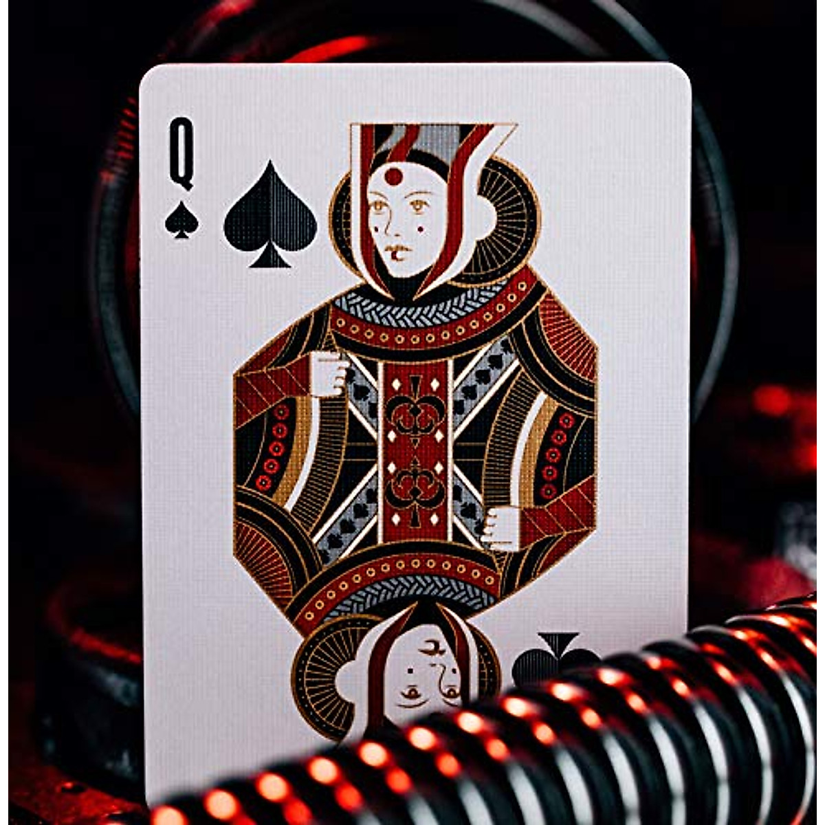 theory11 Star Wars Playing Cards Silver Edition - Dark Side (Grey)