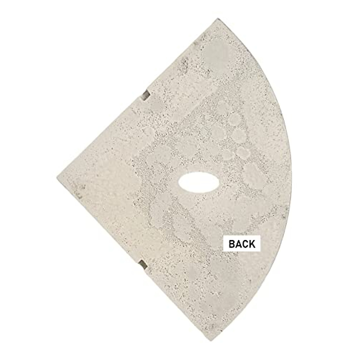 Tenedos Resin Bathroom Corner Shower Shelf Tile Flatback Wall Mounted (Cream)