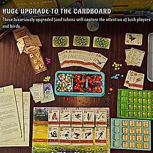 CZYY Wingspan Food Resource Tokens Included Nectar Set of 174 Acrylic Laser Cut Upgraded for Wingspan Board Game