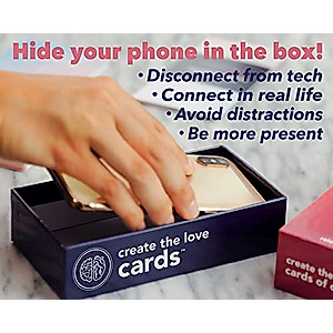 Create The Love Cards: Dating and Relationship Conversation Starters. This Couples Card Game Improves Date Night, Deepens Intimacy and Strengthens Communication.