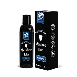 The Henna Guys 4 fl. Oz Aftershave Balm, Unscented, Excellent Aftershave Lotion, Soothes and Moisturizes After Shaving. Takes away Dryness