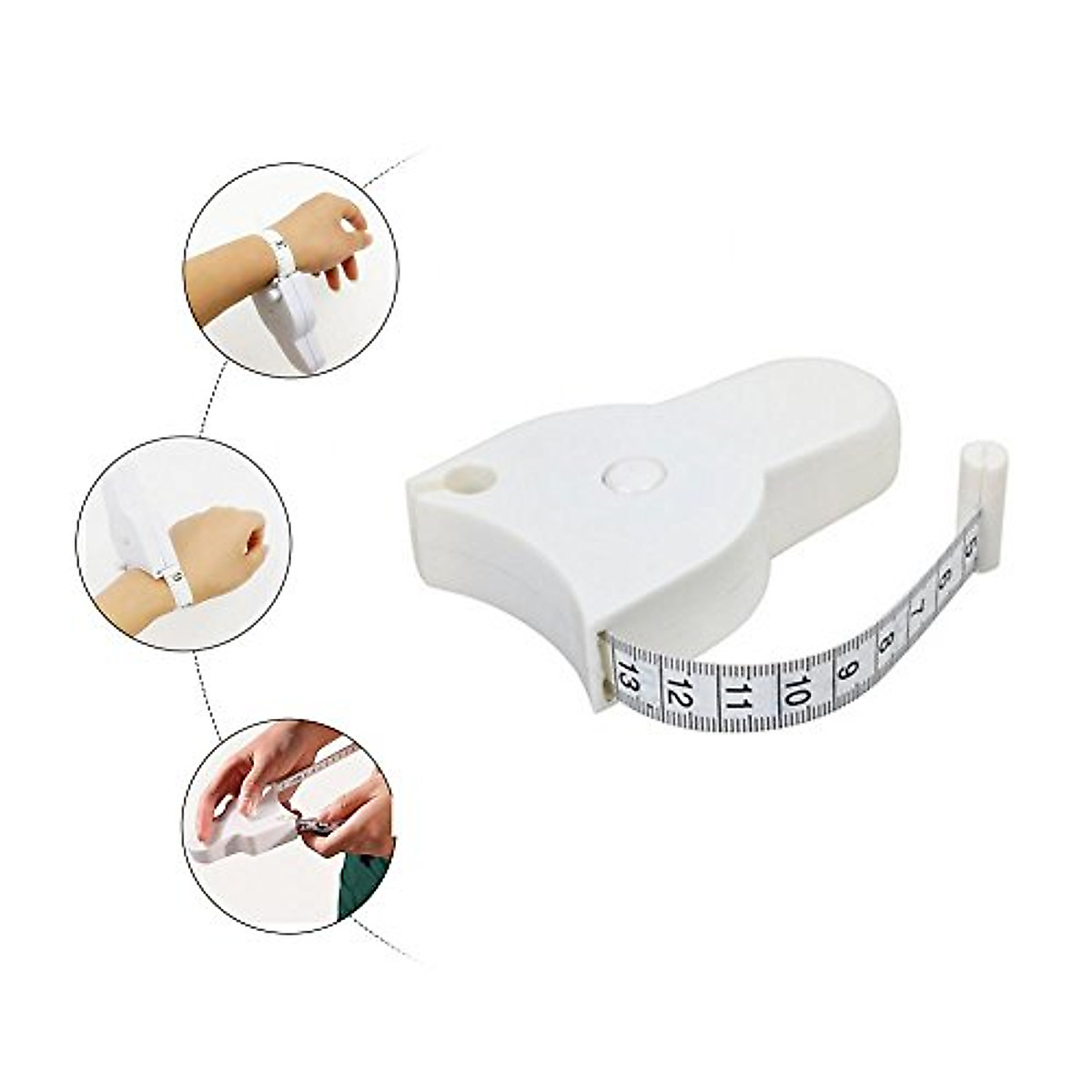 Body Tape Measure, Y-Shaped Beauty Healthy Loss Weight Measuring Ruler Retractable Fitness Tape Measure