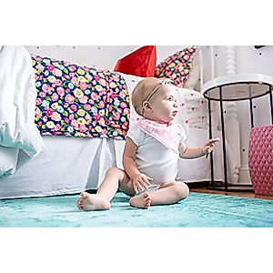 Copper Pearl Baby Bandana Drool Bibs for Drooling and Teething 4 Pack Gift Set “Claire Set