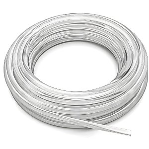 Lumpro 1/4'' Vinyl Sling Chair Spline Solid Awning Cord Replacement for Patio Fabric Chaise Lounge Outdoor Sling Chair Lawn Garden Pool Furniture Repair (25 Ft)