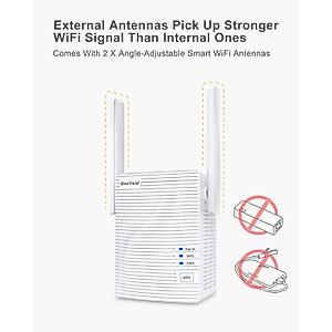 BrosTrend AX1800 USB WiFi 6 Adapter for Long Range and AC1200 WiFi to Ethernet Adapter