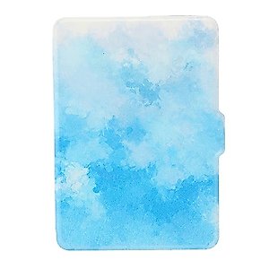 Hemobllo Ebook Case Ereaders Silicone Case E-Reader Ebook Leather Cover Ebook Reader Covers Faux Leather Silicone E-Reader Protective Cover Auto Wake Protective Case E-Reader Case Cartoon
