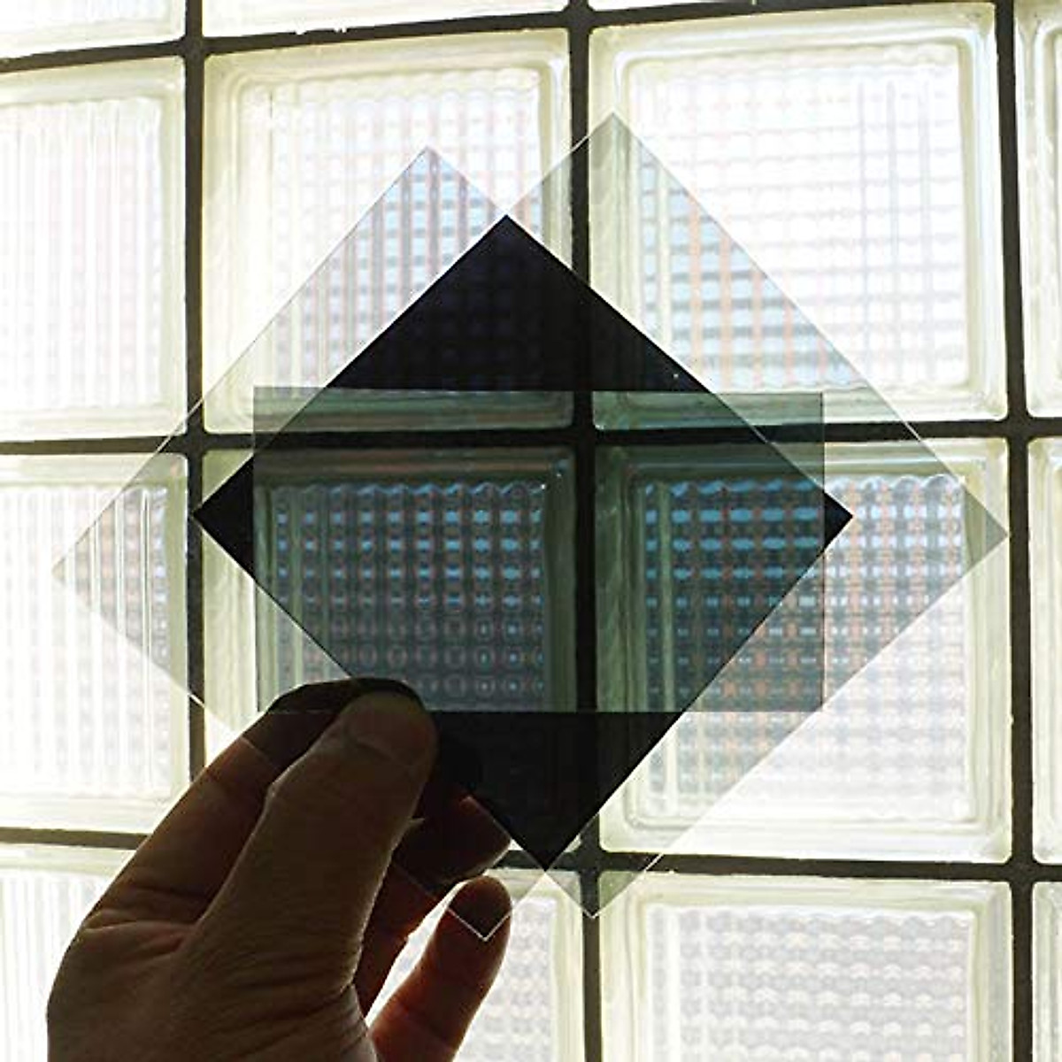 Polarized Film Sheets 3 PCS 7.8 x11.8inches/20x30cm Polarizer Linear Polarizing Filter Non-Adhesive for Educational Physics Photography Lighting