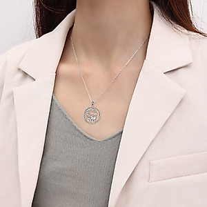 ONEFINITY Sloth Llama Necklace Sterling Silver Sloth Llama Pendant Necklaces for Women Jewelry Gifts