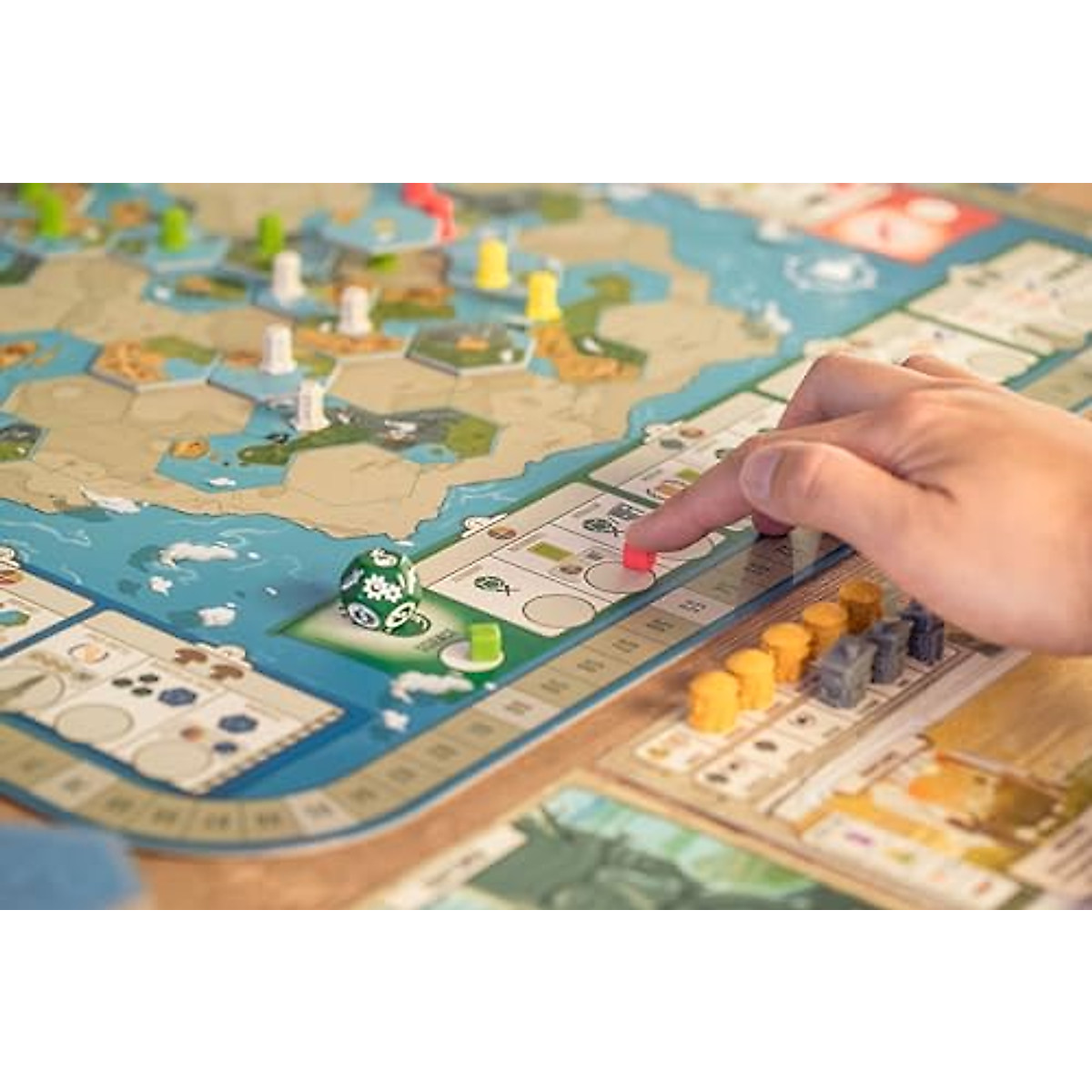 Stonemaier Games: Tapestry (Base Game) | A Civilization Building Board Game | Lead a Unique Civilization to Greatness Through Cultural and Technological Advances | 1-5 Players, 120 Minutes, Ages 14+