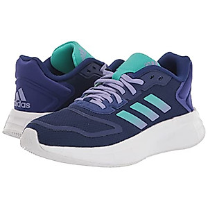 adidas Women's Duramo 10 Running Shoe, Legacy Indigo/Mint Rush/Light Purple, 7