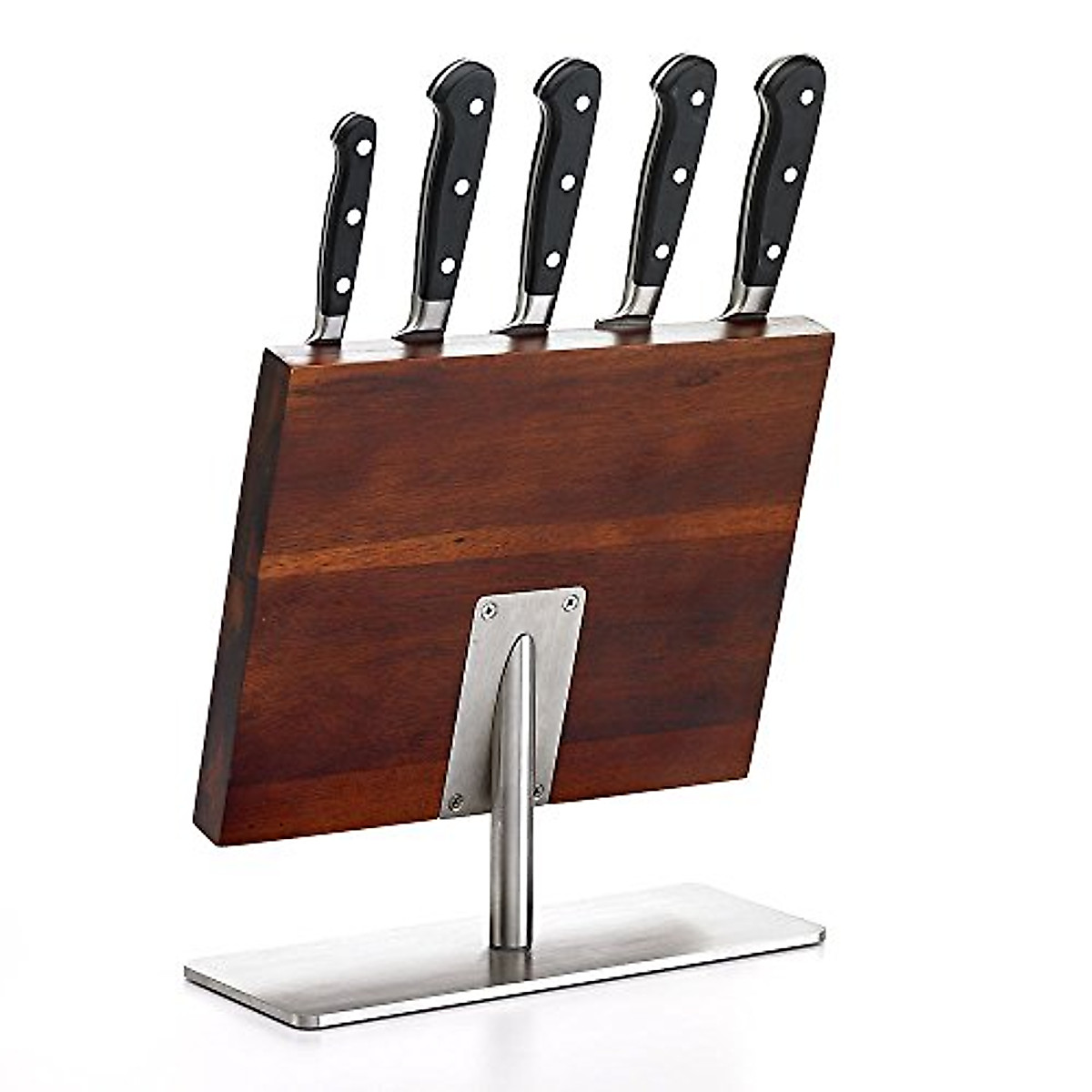 Mercer Culinary 6-Piece Renaissance Board Magnetic Knife Set, 11 3/8 x 9, Stainless Steel