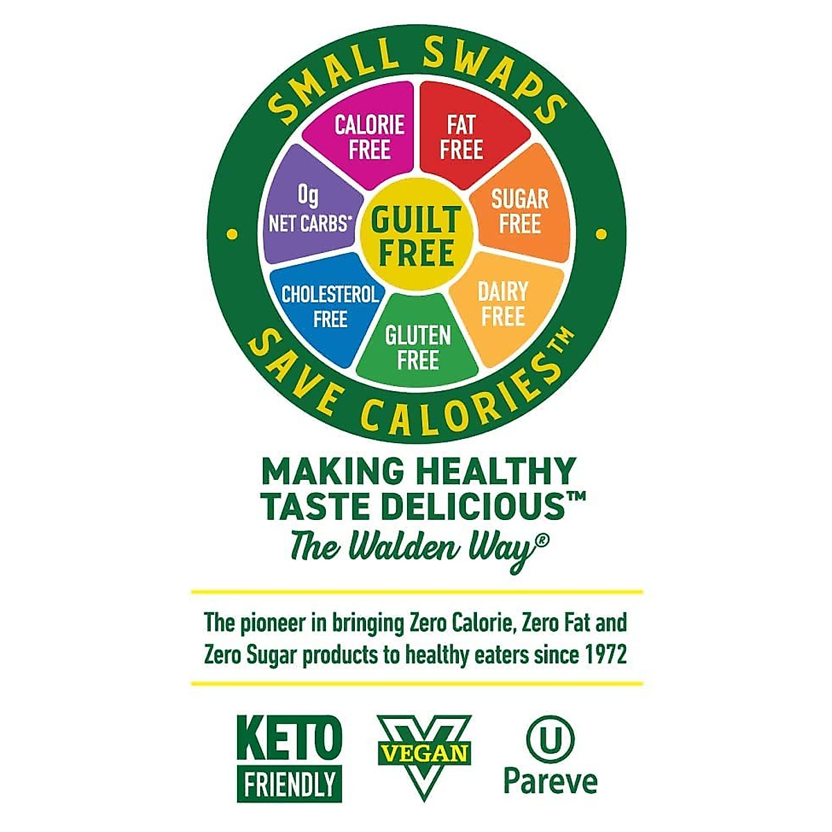 Walden Farms French Vanilla Calorie-Free Creamer, 12 Fl Ounce (Pack of 6)