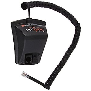 Celestron Motor for SCT and EdgeHD - Enables Electronic Focusing & SkySync Telescope GPS Accessory – Automatically Updates Your Telescope with 16-Channel GPS Data, Time, and Date, Black (93969)