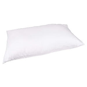 KAF Home Brushed Microfiber Pillow Cases Bulk Pack, Control Allergies and Ensure Sound Sleep, Set of 12, White