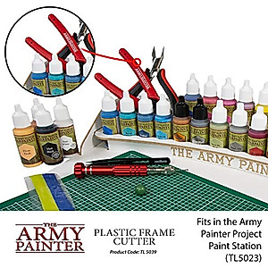 The Army Painter Plastic Frame Cutter - Wire Cutters Heavy Duty for Craft and Plastic Miniature, Side Cutters Flush Cut Pliers with Safety Grip - Precision Flush Cutter Nippers