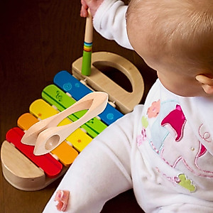 GANAZONO 1pc Musical Spoons Traditional Percussion Spoons Folk Wooden Percussion Instrument for Old Fashioned Irish Folk Sound