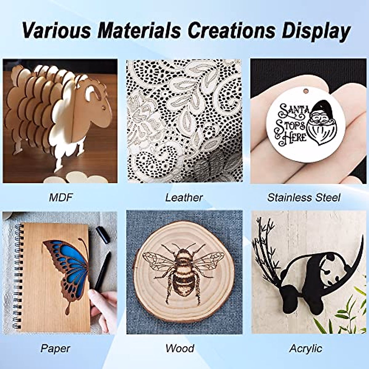 LASER TREE Laser Engraver Module, 20W Laser Engraving Cutting Module CNC, 4W Optical Output Power, Adjustable Focal, 450nm Laser Head for Laser Engraver Cutter Machine DIY Engrave Wood Paper Leather