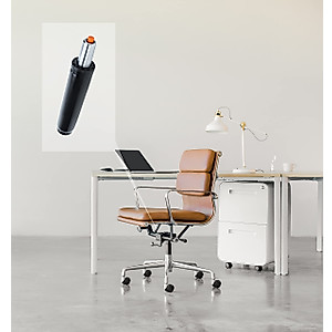 Mono-gatari Office Chair Gas Lift Cylinder Replacement | Gas Cylinder for Office Chair | Hydraulic/Pneumatic Piston for Office Chair | Heavy Duty Universal Size Black