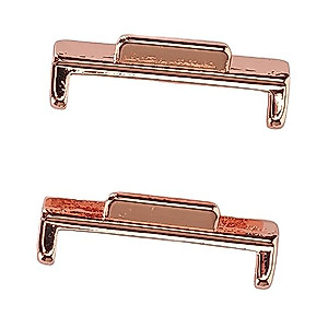 GOTOTOP Watch Strap Connector, Replacement 20mm Inner Diameter 2Pcs Easy Installation Watchband Connector for FIT 2 for Repair (Gold)